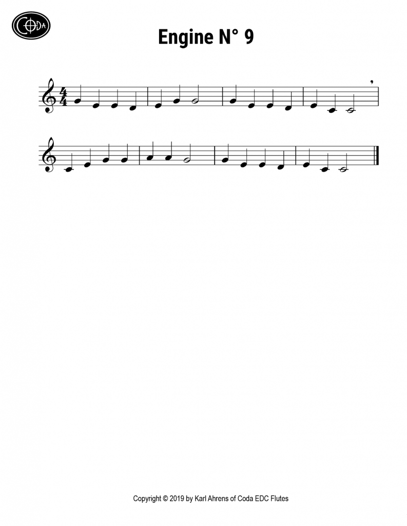 Engine N° 9 - Coda EDC Flutes