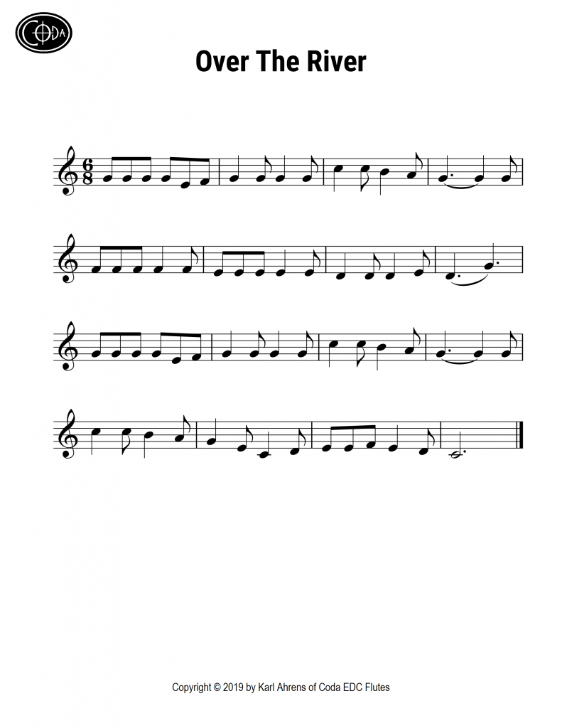 Over the River - Coda EDC Flutes