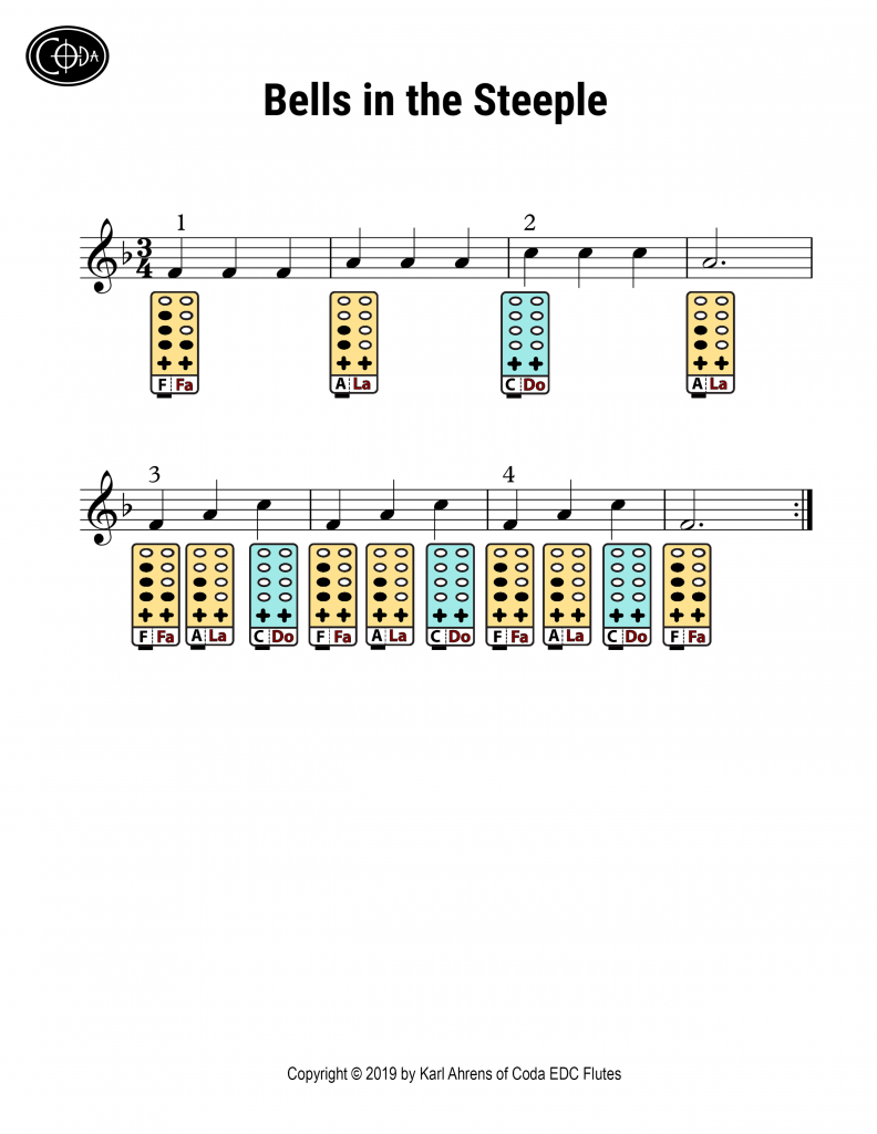 Bells in the Steeple - Coda EDC Flutes
